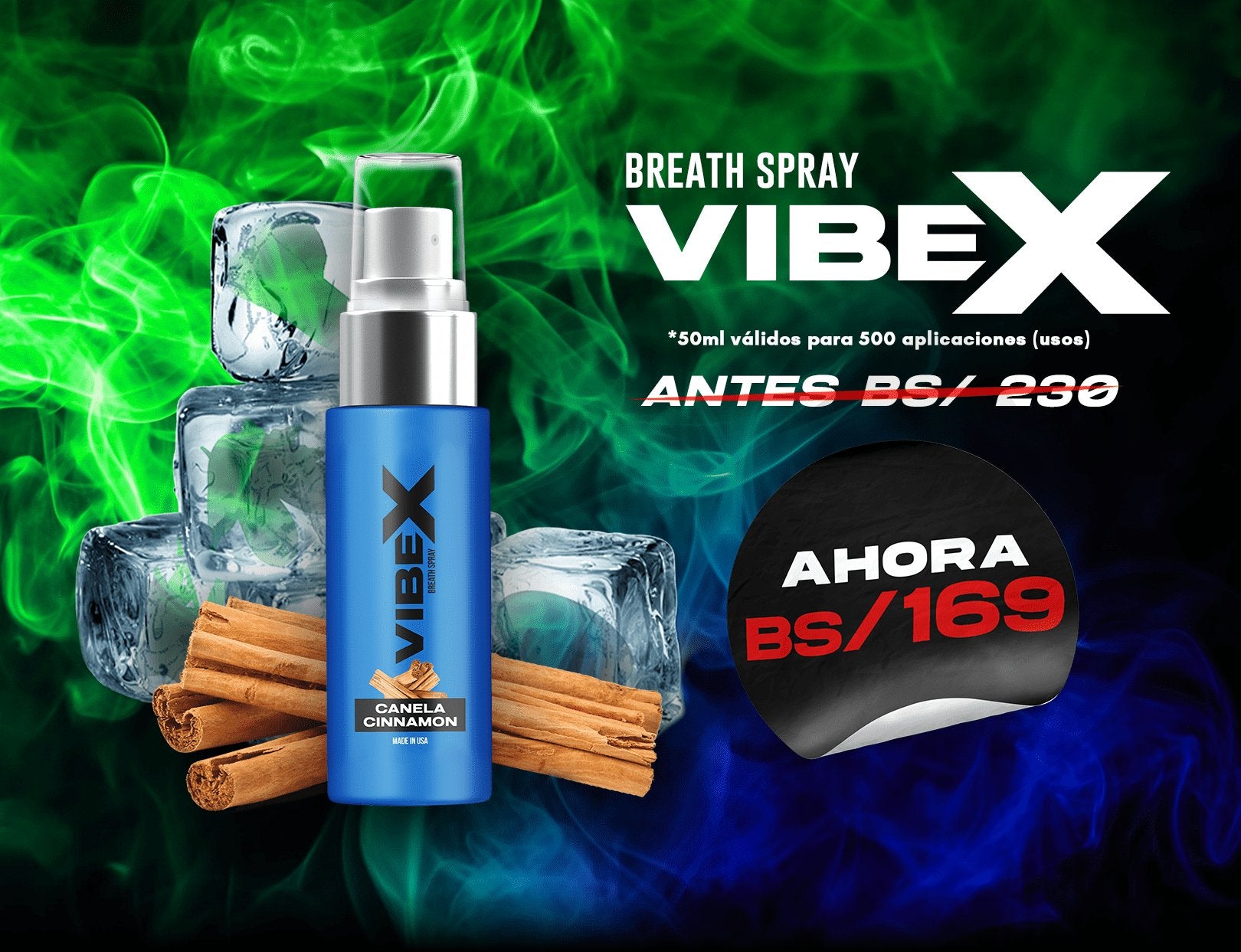 VibeX breath spray – ELAYBOL